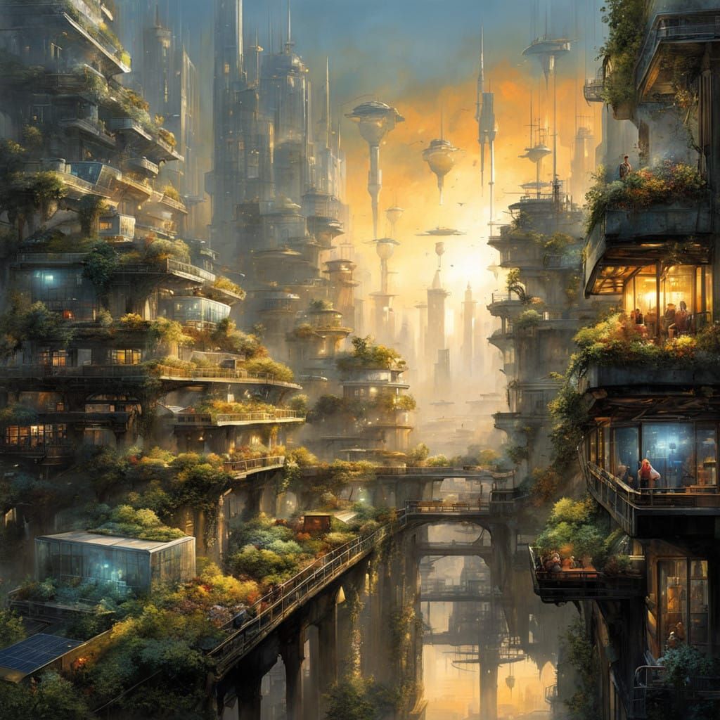 Solarpunk City - Solarpunk City