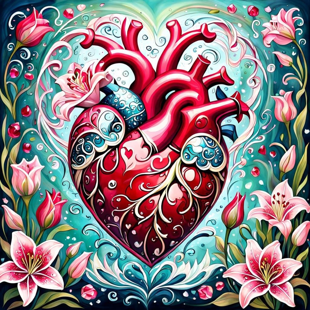 Dreamscape: Anatomical Heart QUAD 2