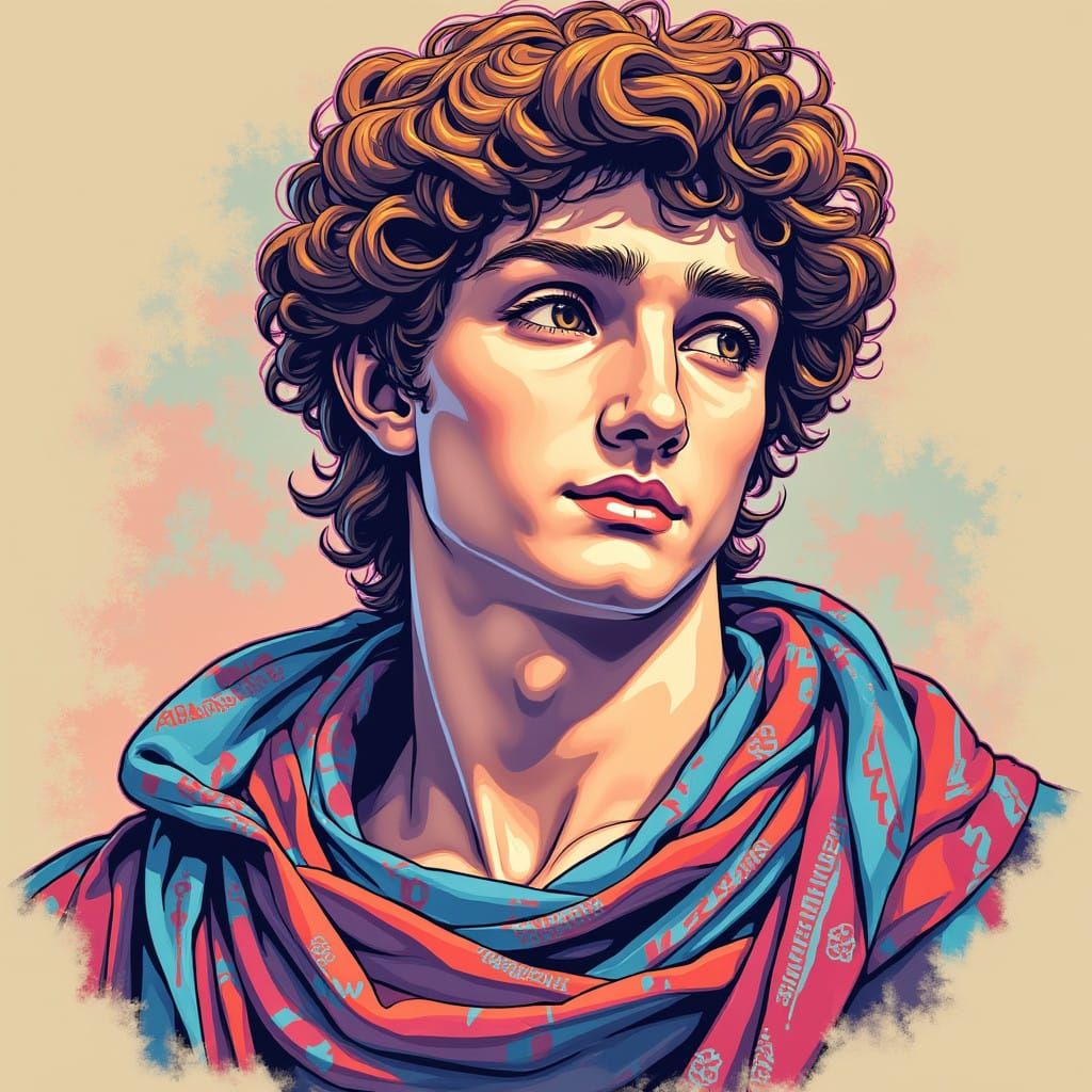 Masterpiece Monday - Youthful Renaissance Idol in K-Pop Styl...