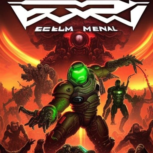 Doom Eternal - AI Generated Artwork - NightCafe Creator
