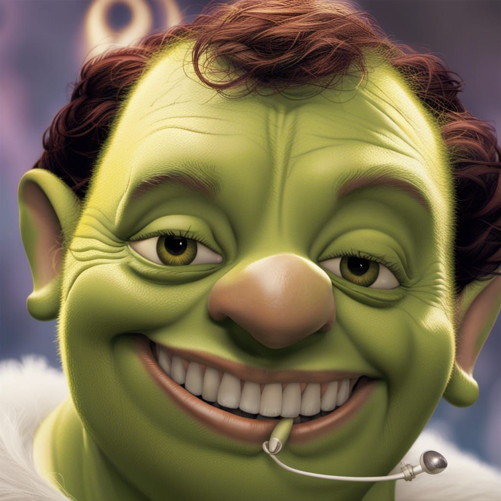 Dolly Shrek Parton - AI Generated Artwork - NightCafe Creator