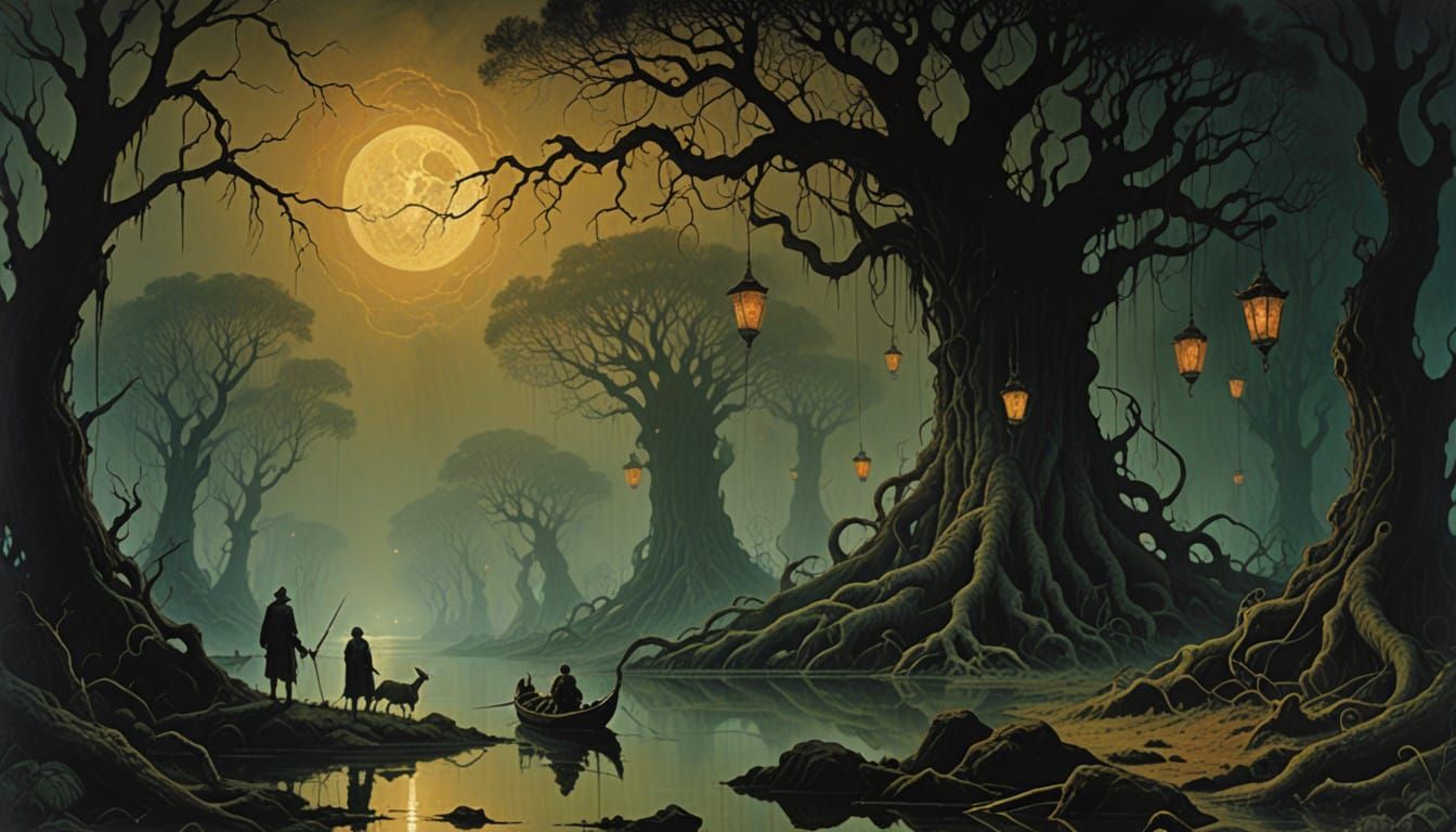 Hydra Greek mythology - Regal Hydra Emerges from Lernaean S...