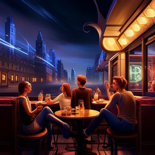 Night Cafe - AI Generated Artwork - NightCafe Creator