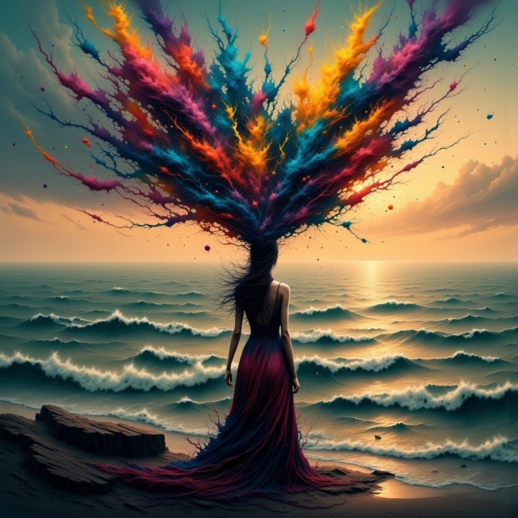 Surreal Landscape of Imperfect Beauty Revealed in ... - AI Art