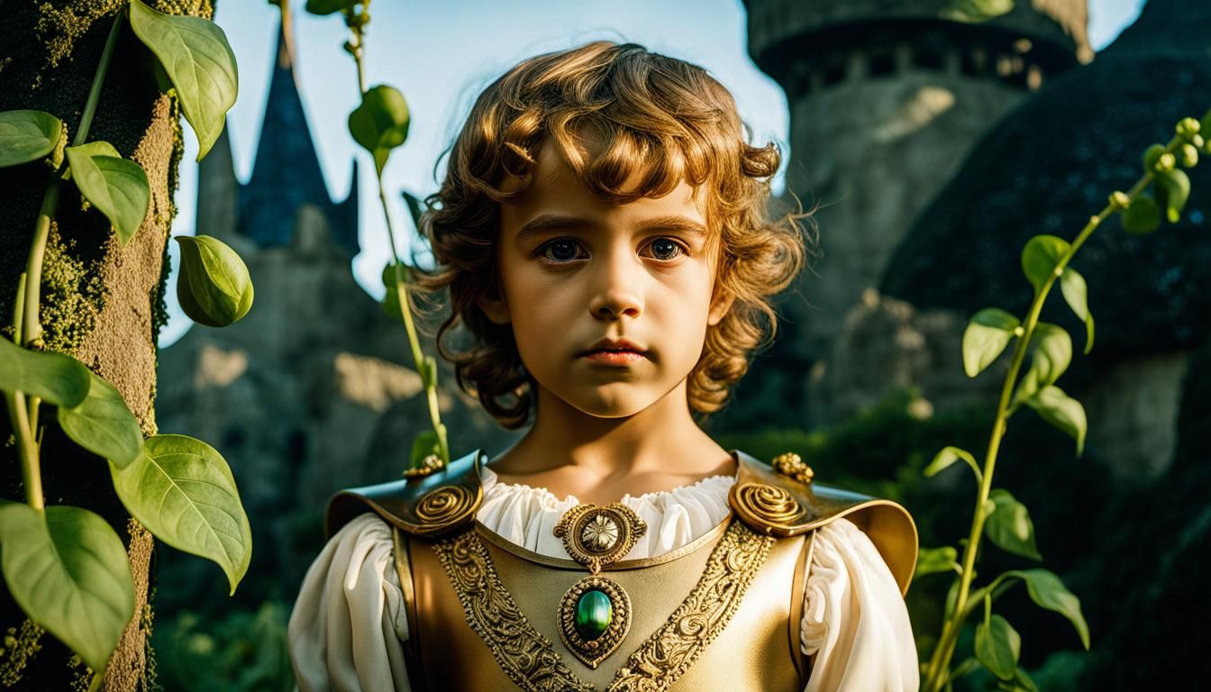 Jack and the magic beanstalk - AI Generated Artwork - NightCafe Creator