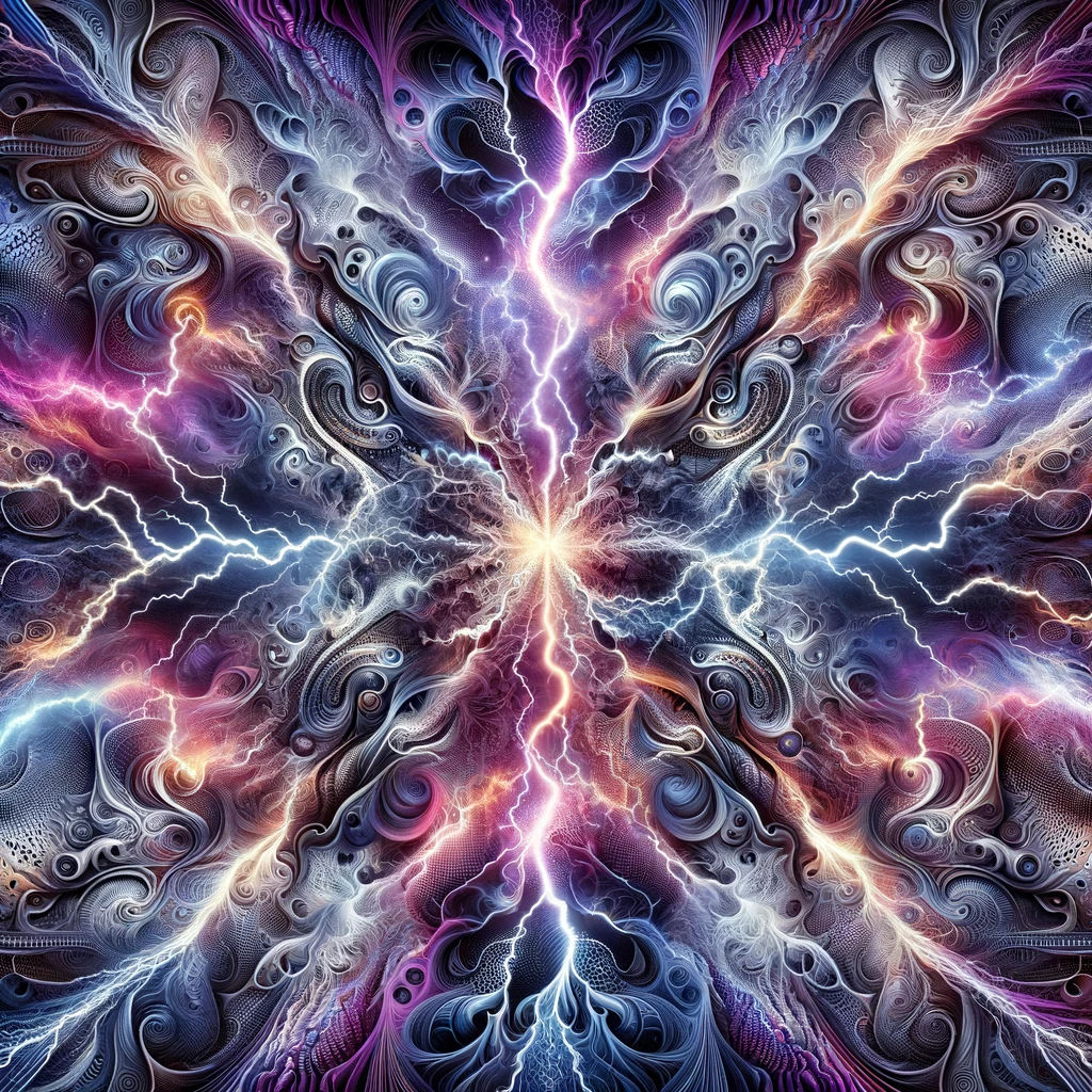 Lightning Storm - AI Generated Artwork - NightCafe Creator