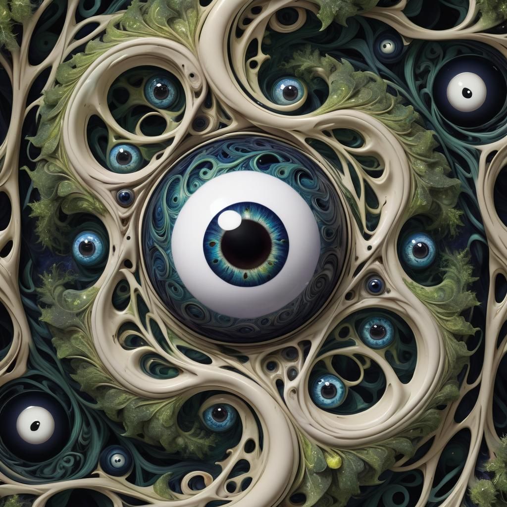 Eye creature - AI Generated Artwork - NightCafe Creator