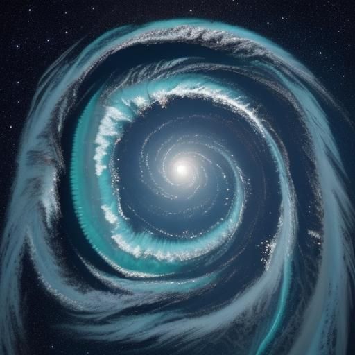 Galactic ocean - AI Generated Artwork - NightCafe Creator