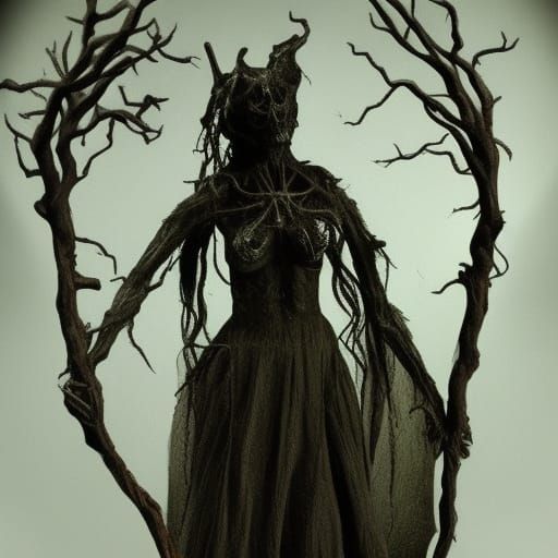Tree Witch II - AI Generated Artwork - NightCafe Creator