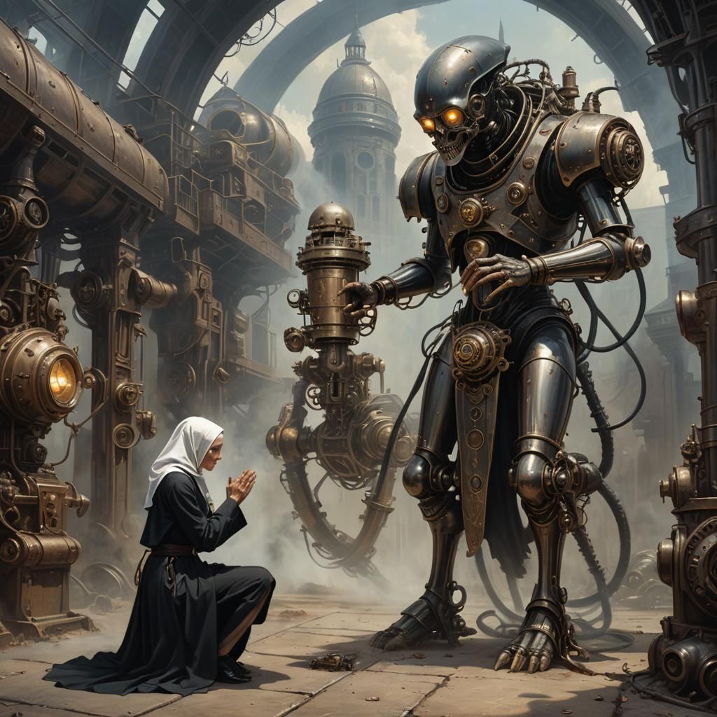 Metal Overlord IIII - AI Generated Artwork - NightCafe Creator