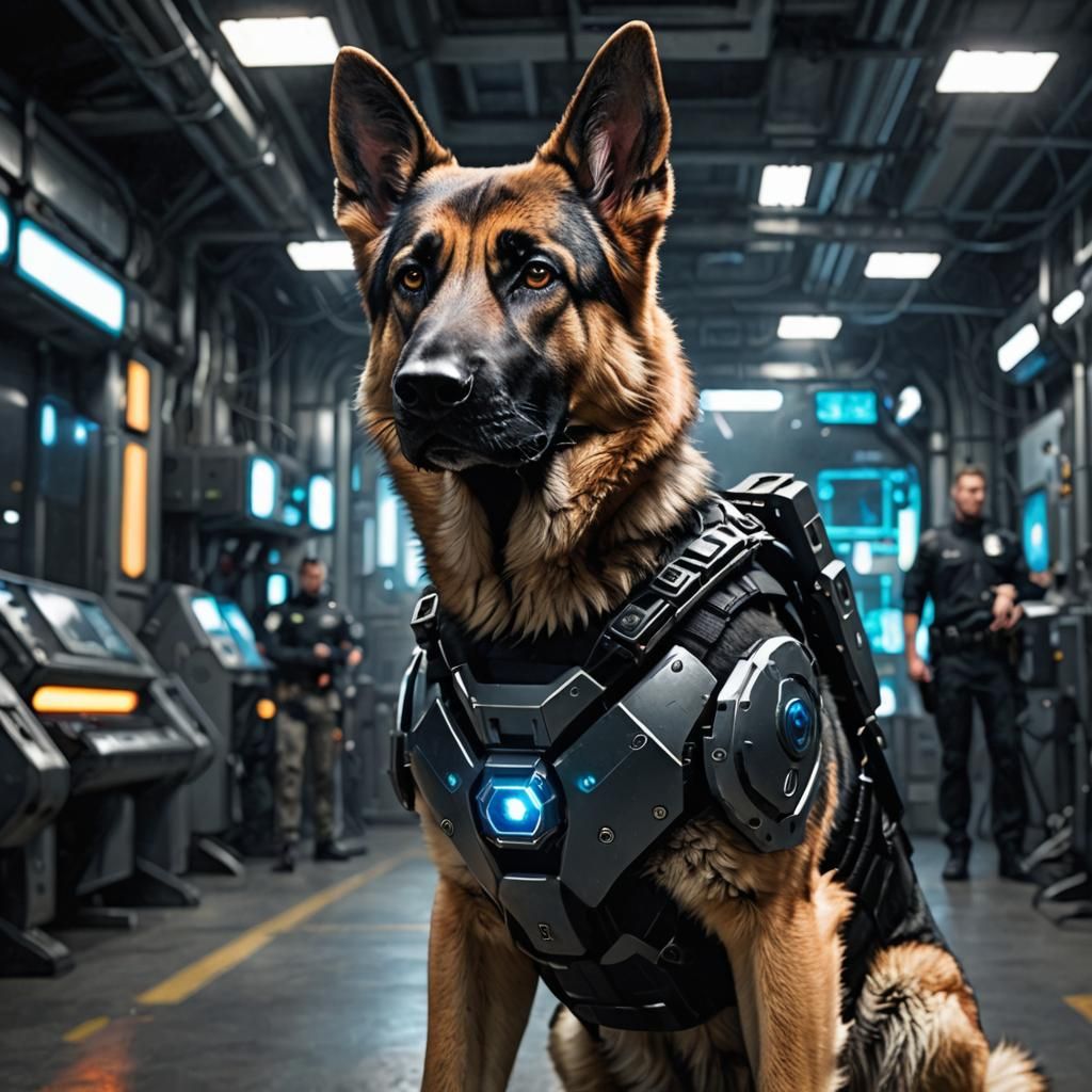 K-9 - AI Generated Artwork - NightCafe Creator