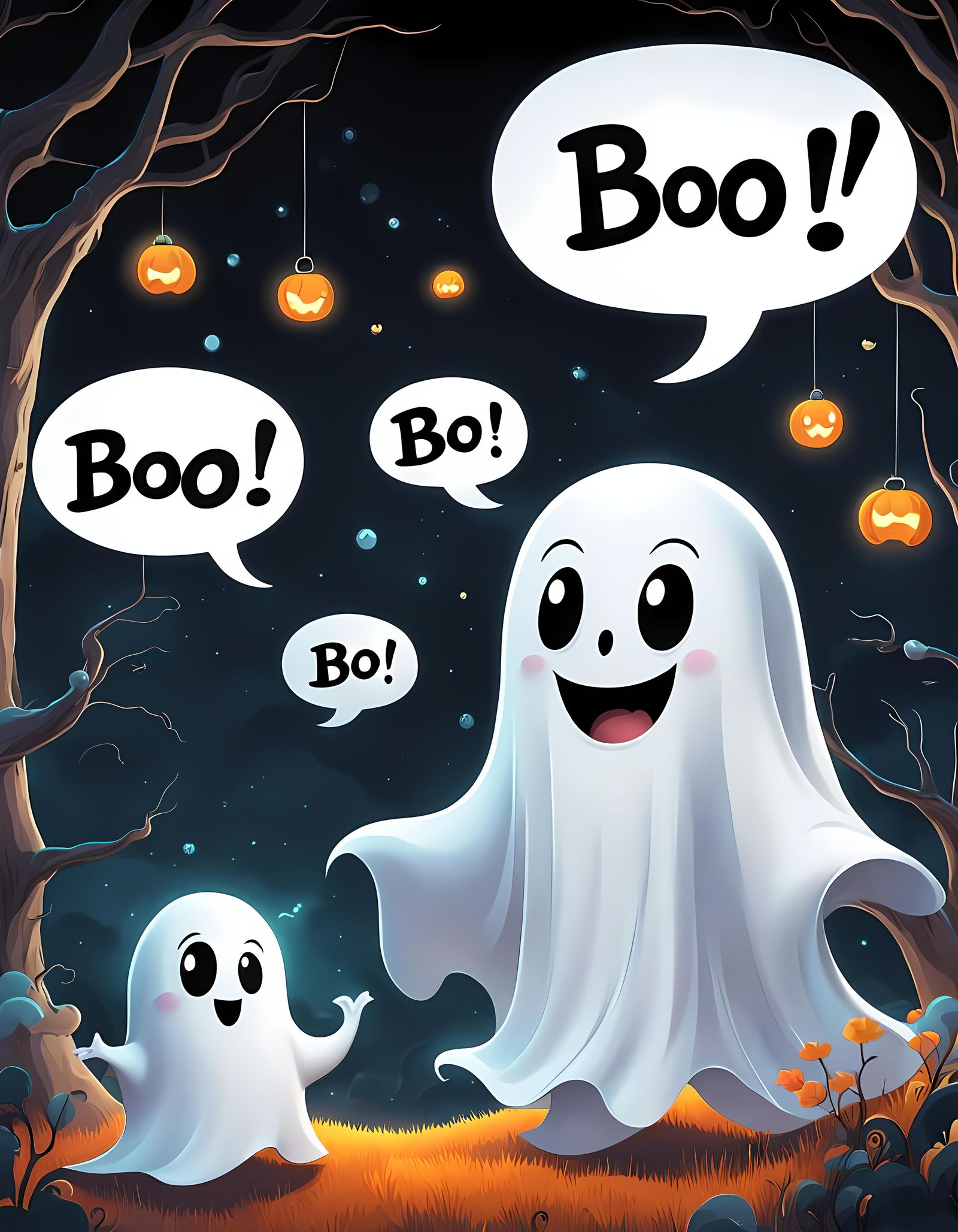 Boo! - AI Generated Artwork - NightCafe Creator