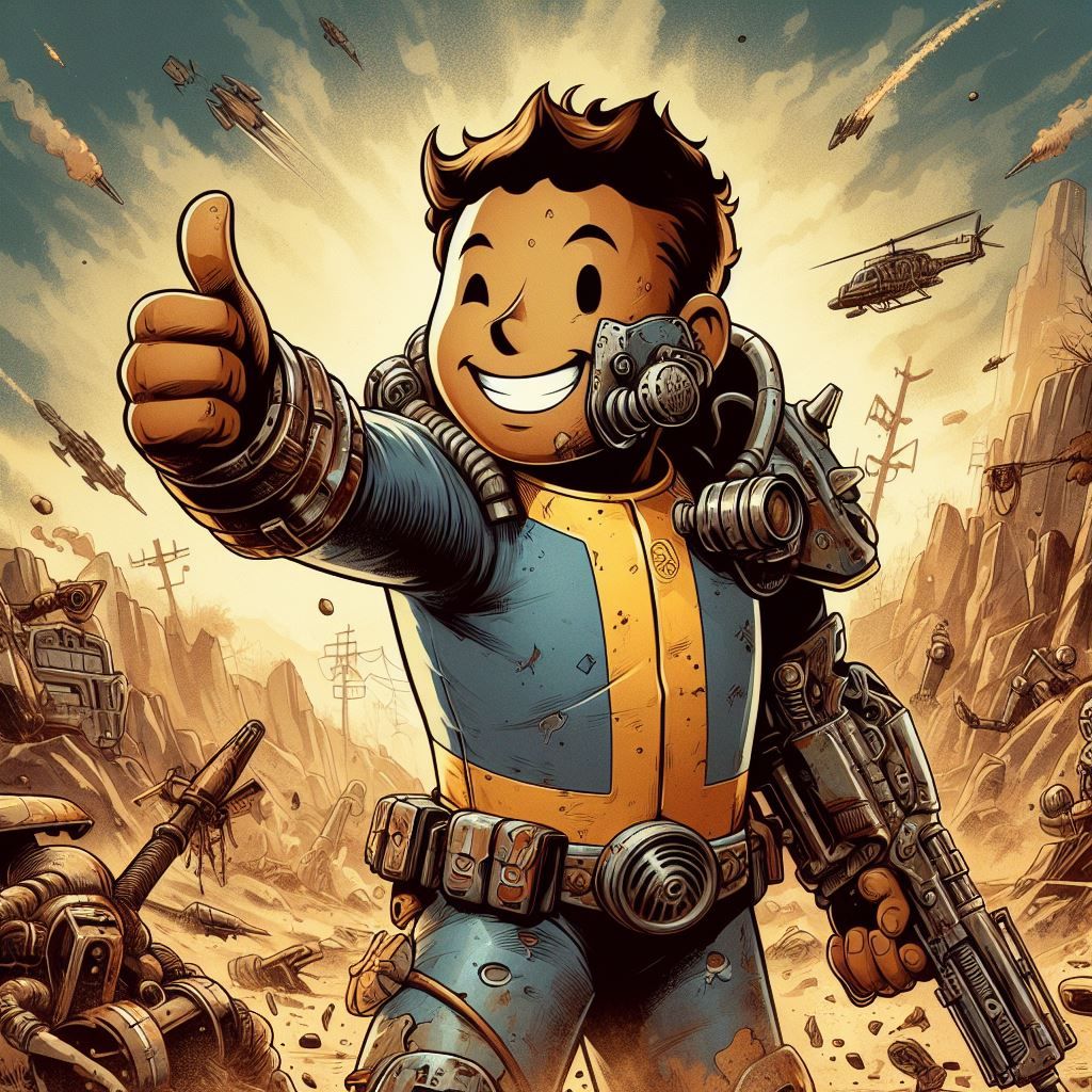 Alternative Vault Boy - AI Generated Artwork - NightCafe Creator
