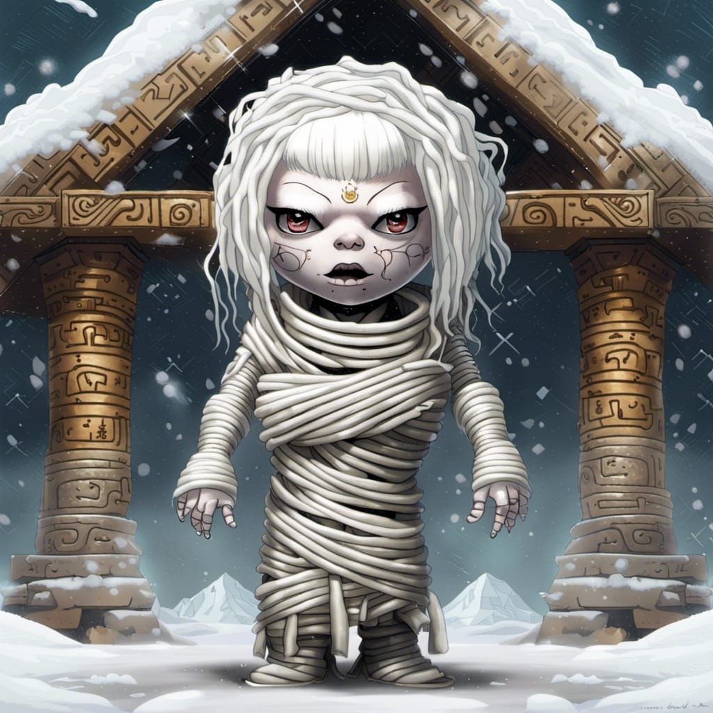 Grumpy mummy - AI Generated Artwork - NightCafe Creator