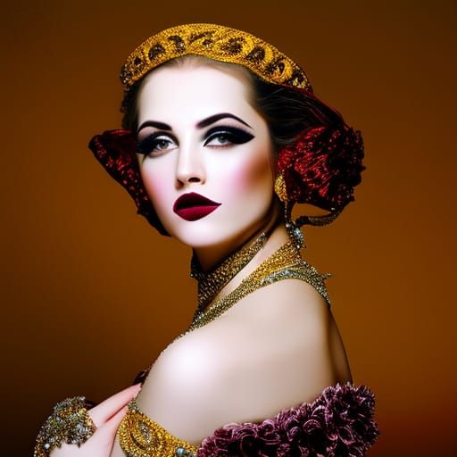 decadent beauty - AI Generated Artwork - NightCafe Creator