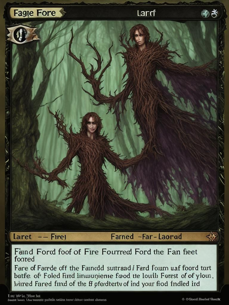 Fae Lord of the Burned Forest - AI Generated Artwork - NightCafe Creator