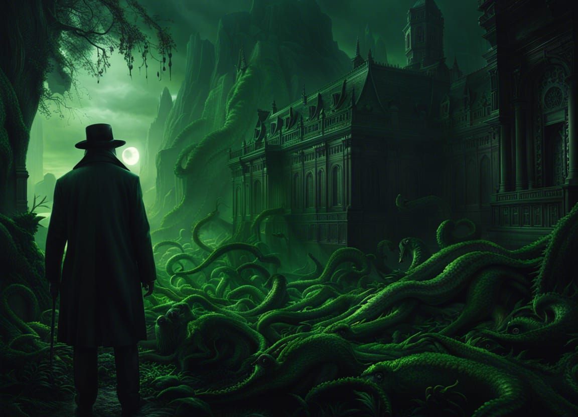 Eldritch Nightmare 1 - AI Generated Artwork - NightCafe Creator