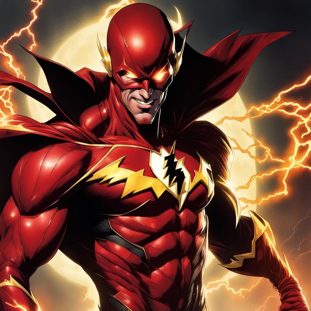 Evil Flash - AI Generated Artwork - NightCafe Creator