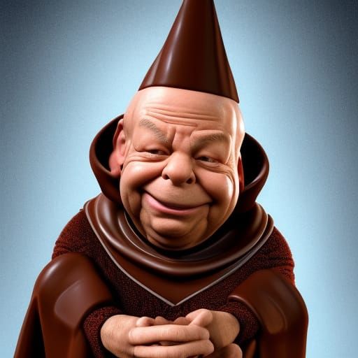Wallace Shawn as The Chocolate Wizard - AI Generated Artwork ...