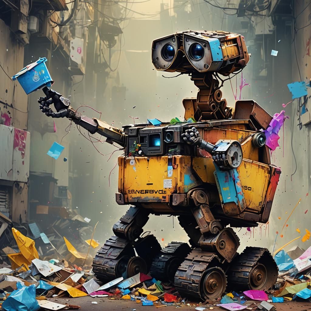 Wall-e - AI Generated Artwork - NightCafe Creator