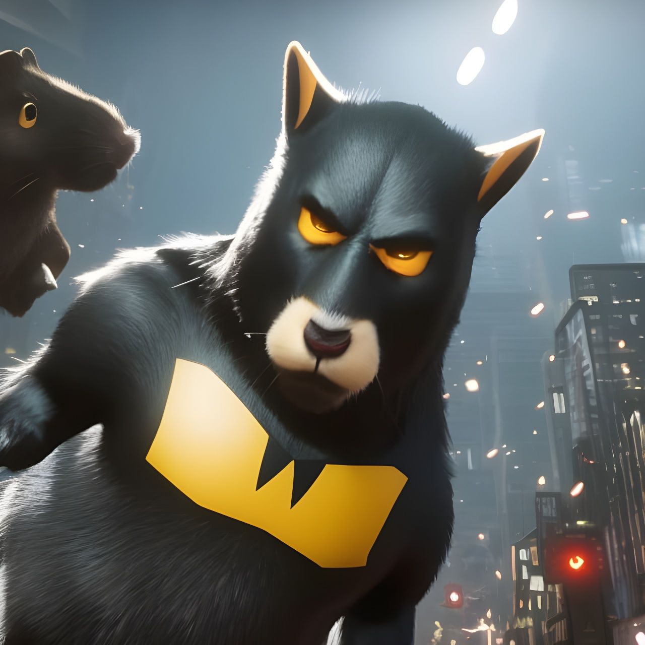 Bat-Hamster 3 - AI Generated Artwork - NightCafe Creator