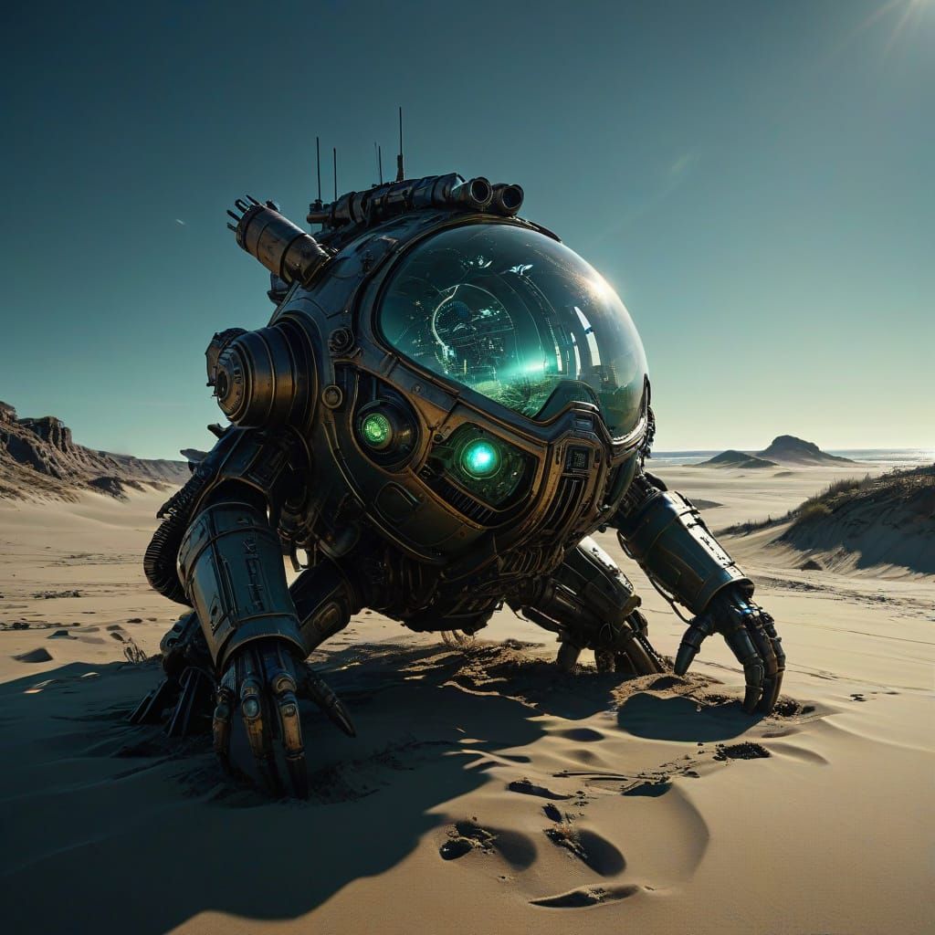 BALLBOT Mecha - Empty Pilot Cabin - BALLBOT Mecha - Empty Pi...