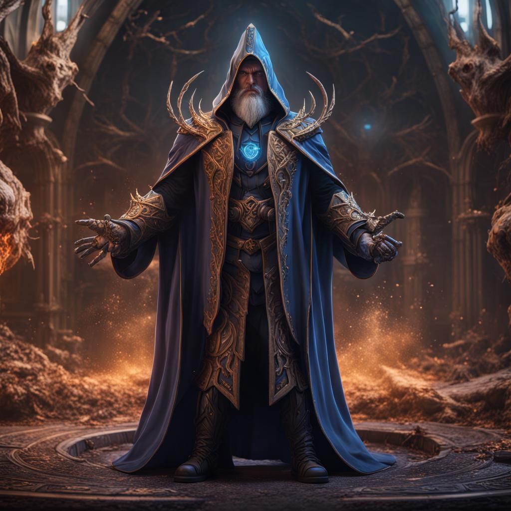 The Wizard - AI Generated Artwork - NightCafe Creator