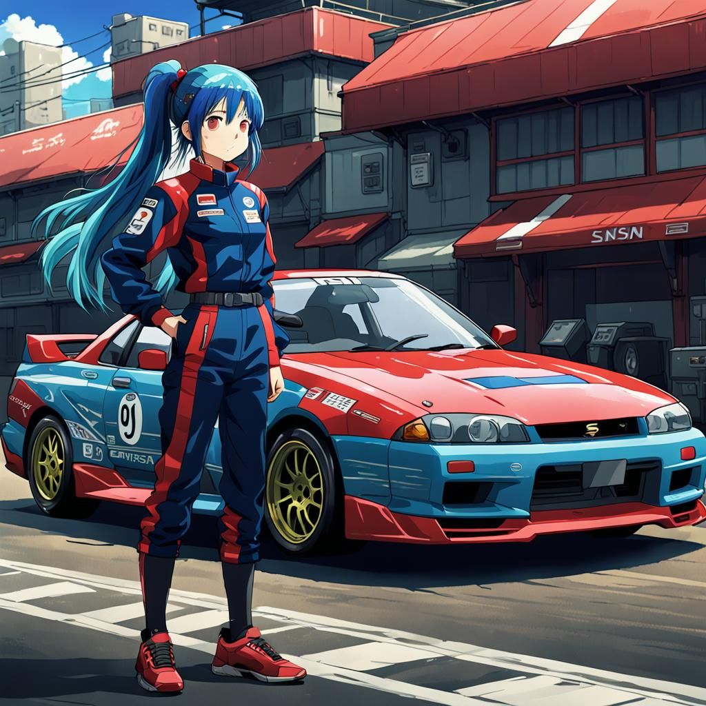 anime racer - AI Generated Artwork - NightCafe Creator