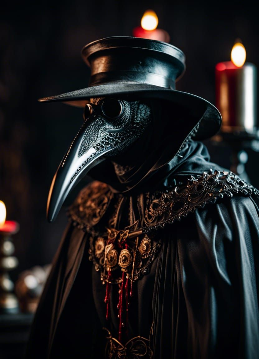 Plague Doctor III - AI Generated Artwork - NightCafe Creator