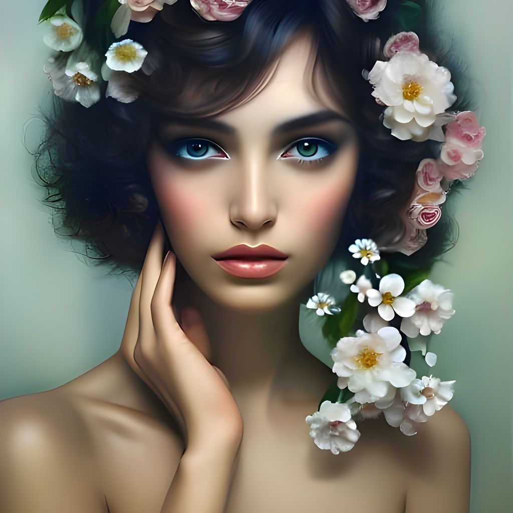 Love at First Sight (My Imaginary Wife, Portrait #1) - AI Generated ...