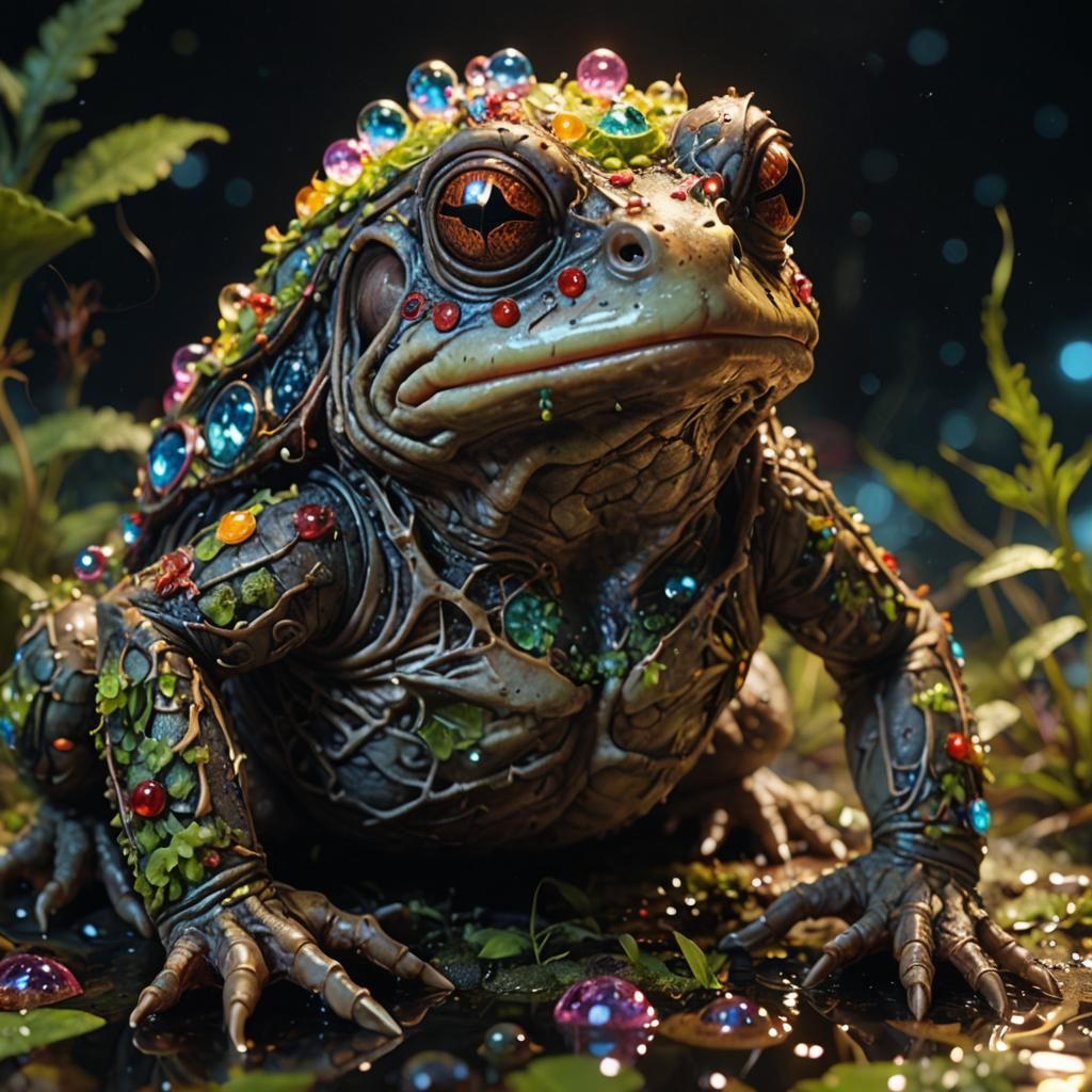 Magic Toad - AI Generated Artwork - NightCafe Creator