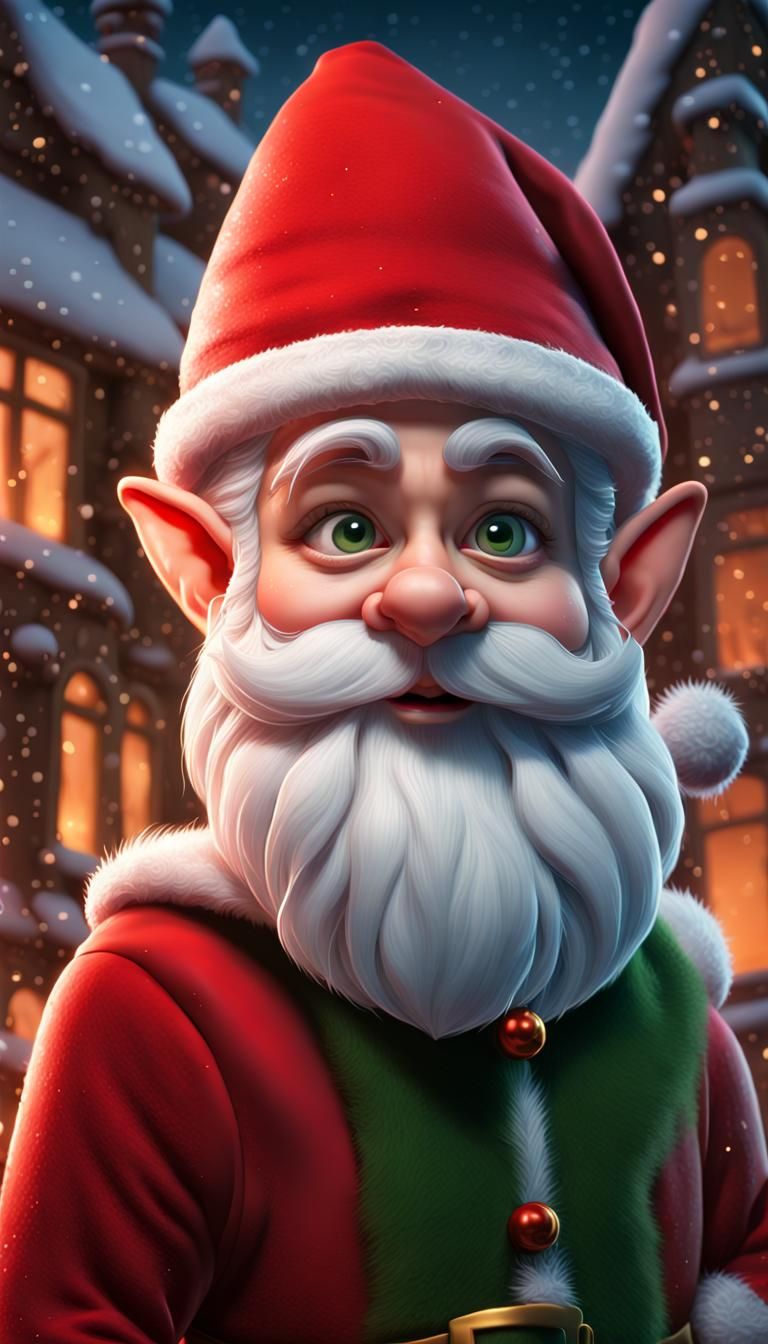 Santa's No.1 Elf - AI Generated Artwork - NightCafe Creator