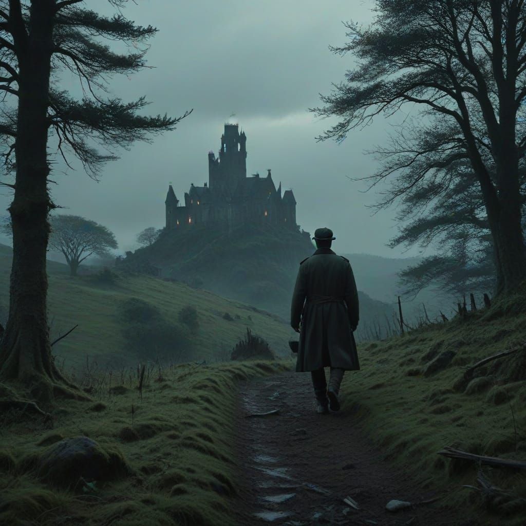 одиночество - Majestic Sovereign in Windswept, Derelict Land...