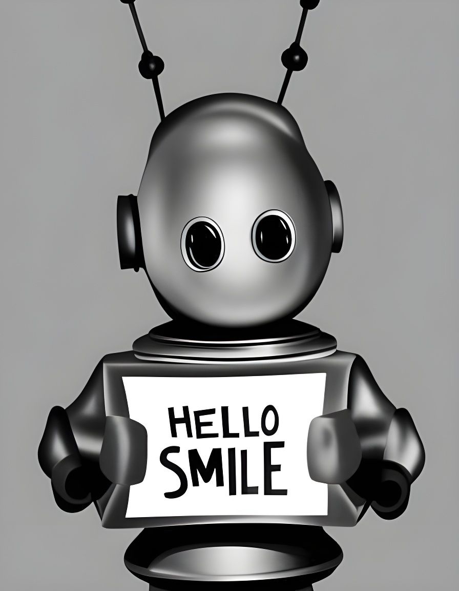 Hello, Smile - AI Generated Artwork - NightCafe Creator