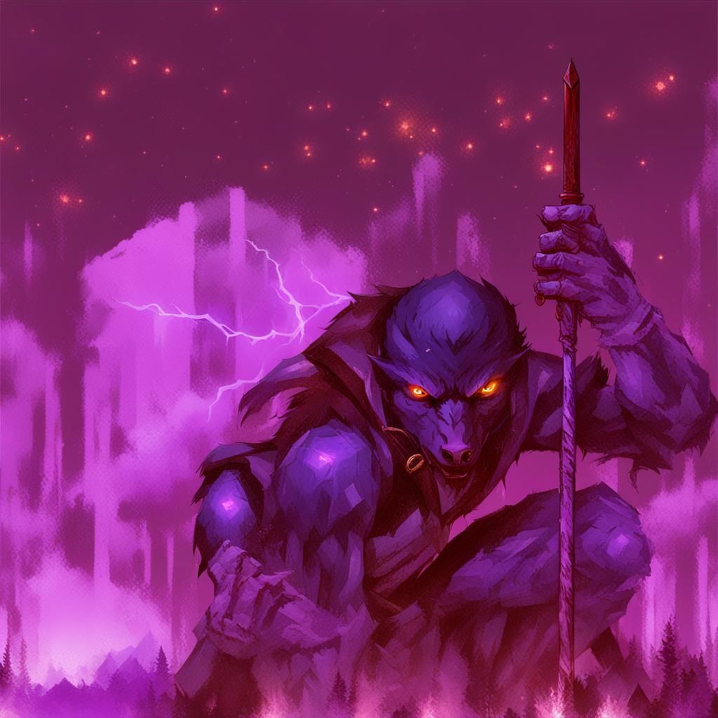 dark werewolf assassin - AI Generated Artwork - NightCafe Creator