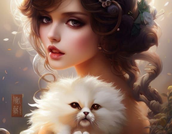 Fantasy familiar - AI Generated Artwork - NightCafe Creator