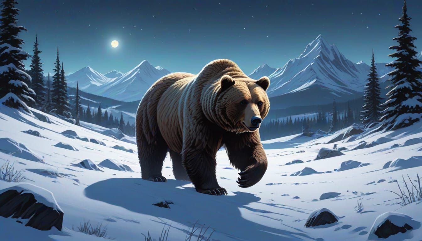 Silas fondly remembered when he could hibernate all winter without having to get up to pee.