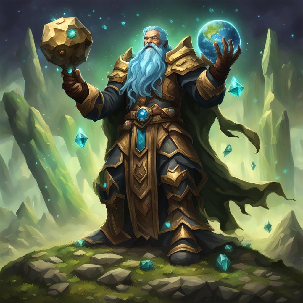 Epic earth wizard - AI Generated Artwork - NightCafe Creator