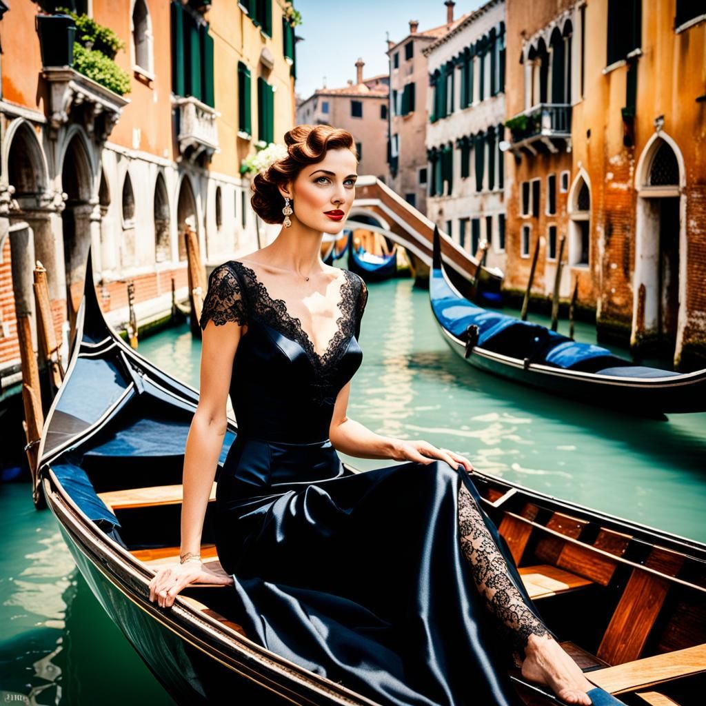 Beauty meets beauty - AI Generated Artwork - NightCafe Creator