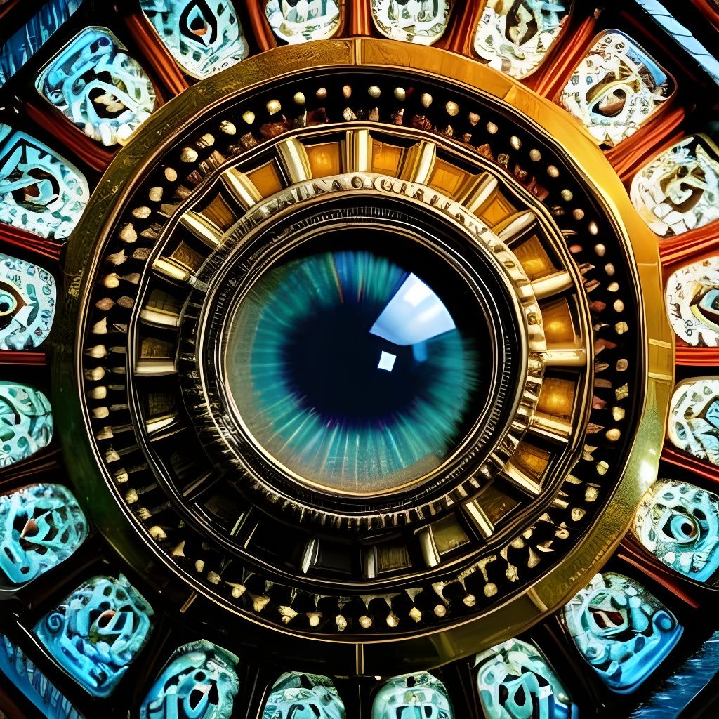 💙👁Eye👁💙 - AI Generated Artwork - NightCafe Creator