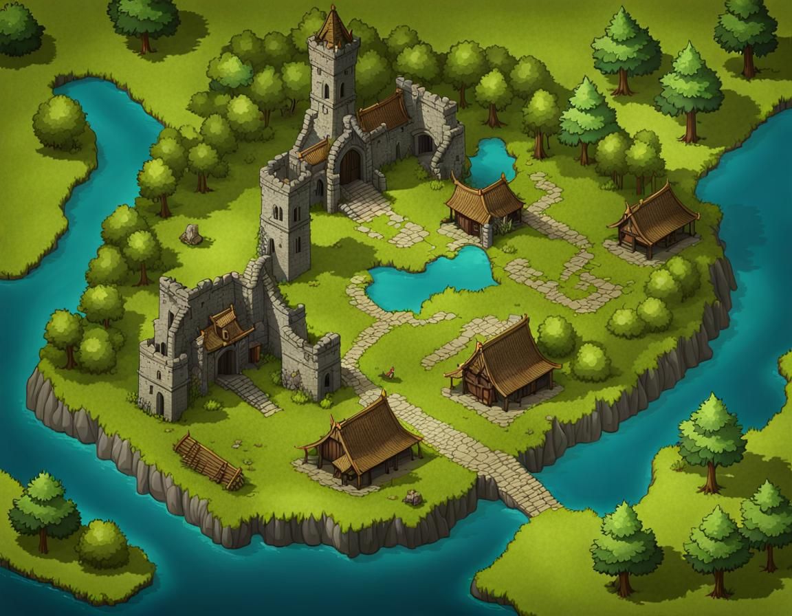 Map - AI Generated Artwork - NightCafe Creator