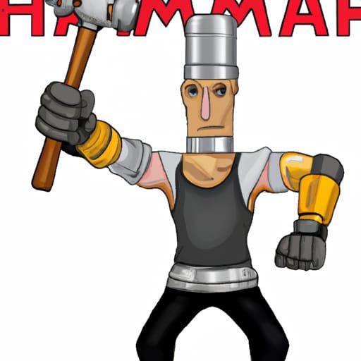 MC Hammer - AI Generated Artwork - NightCafe Creator