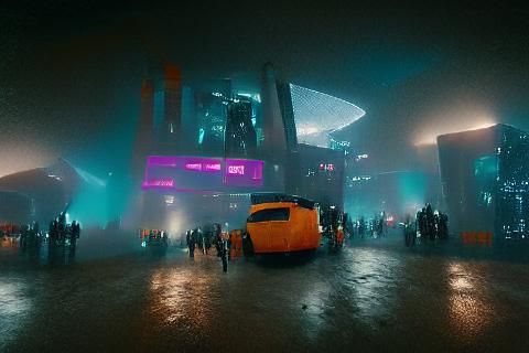 Blade Runner 2049 - AI Generated Artwork - NightCafe Creator
