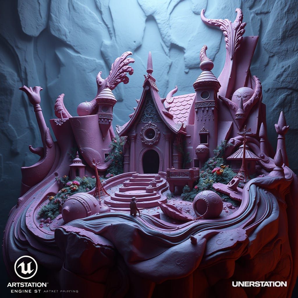 Make my clay art - Surreal Clay Artwork in Intricate Detail