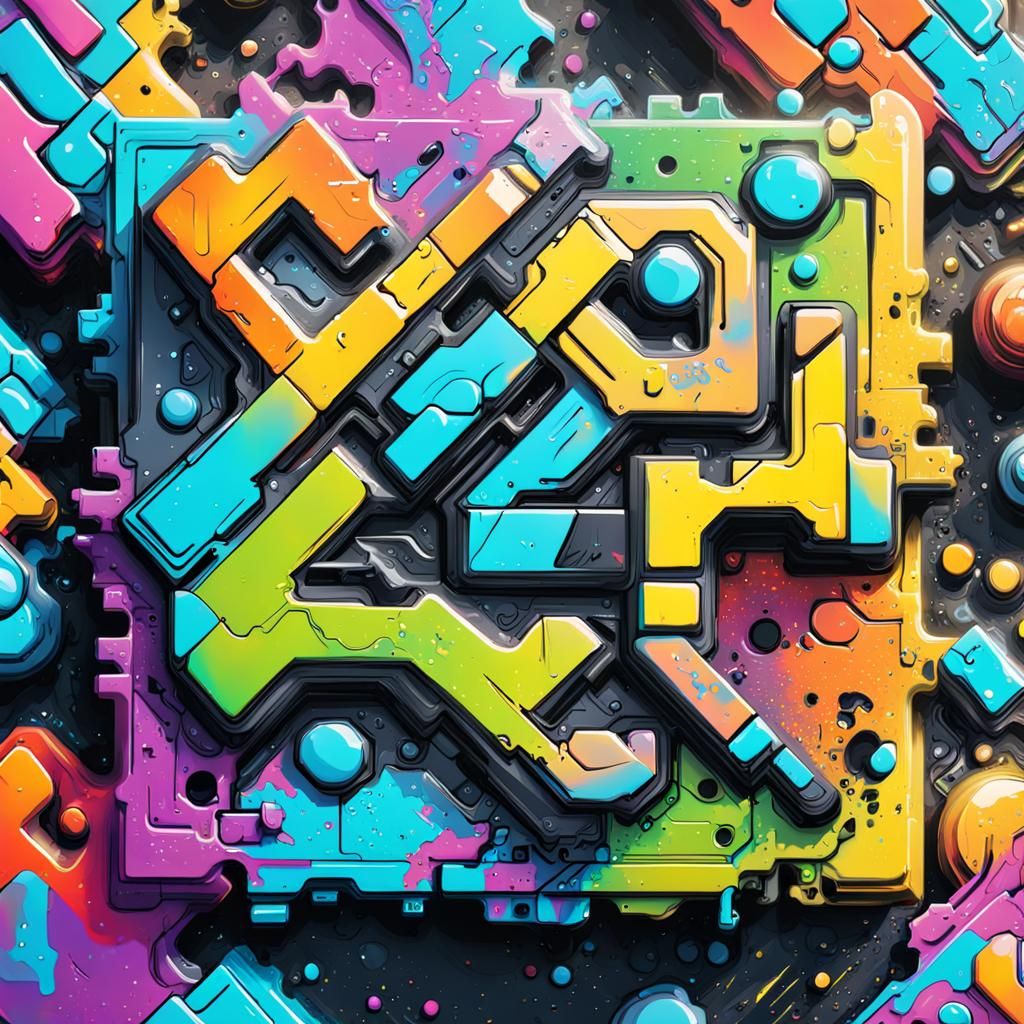 Texture Play Puzzle - AI Generated Artwork - NightCafe Creator