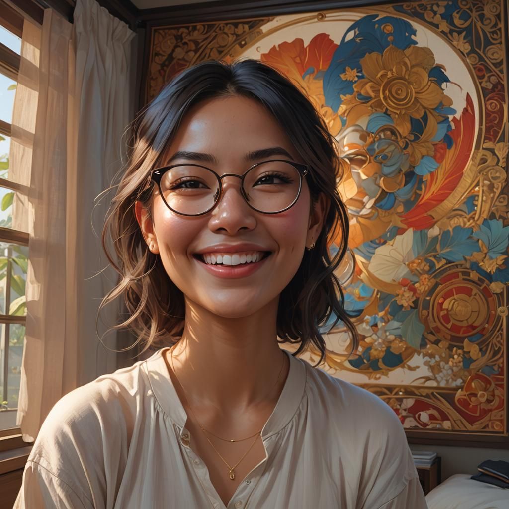 Smile - AI Generated Artwork - NightCafe Creator