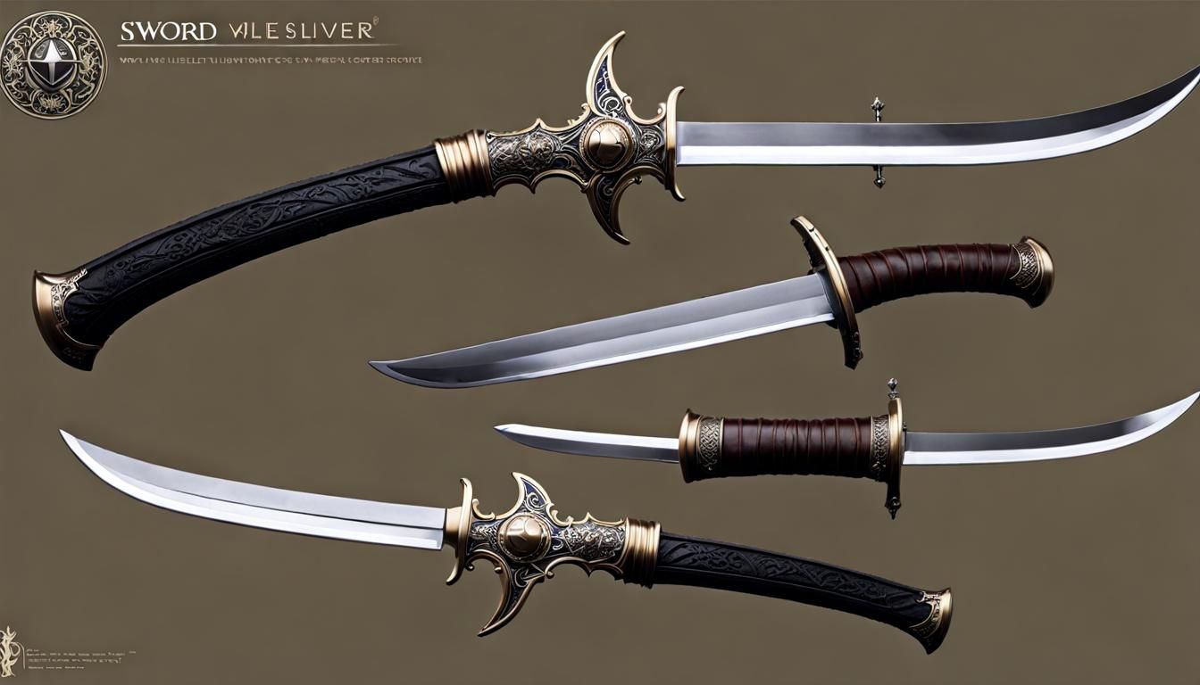 Sentient Sword: An Intelligent Weapon - AI Art