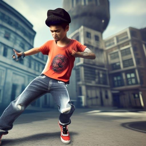 Breakdancing - AI Generated Artwork - NightCafe Creator
