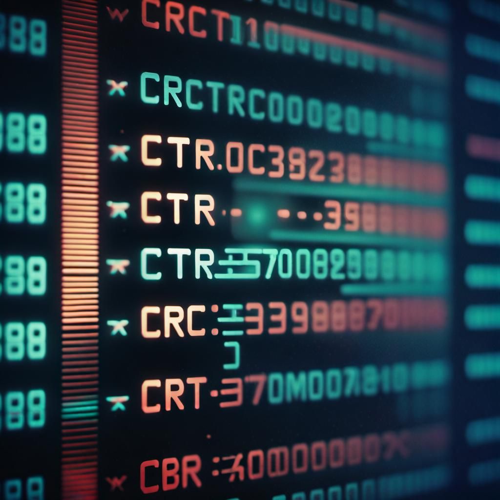 Glitched code. - AI Generated Artwork - NightCafe Creator