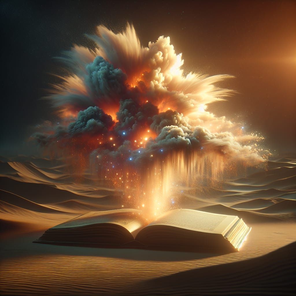 The story of the Sandstorm - AI Generated Artwork - NightCafe Creator